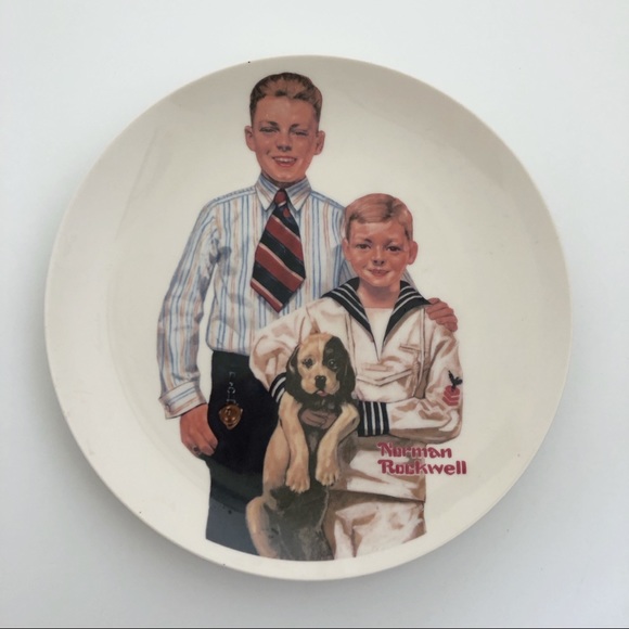 Norman Rockwell | Dining | Norman Rockwell Plate | Poshmark